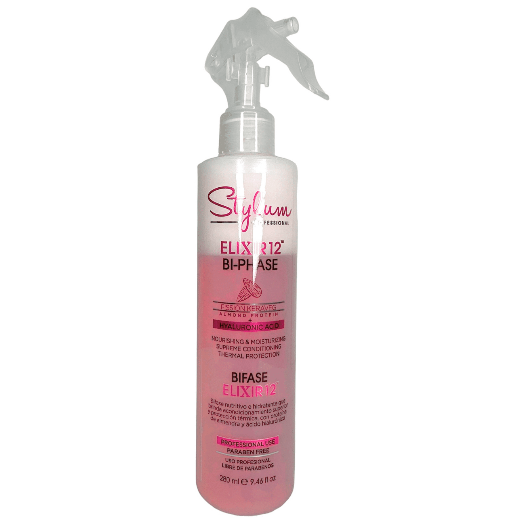 Bifásico Elixir 12 Proteina y Ácido Hiualurónico 280ml - STYLUM ...